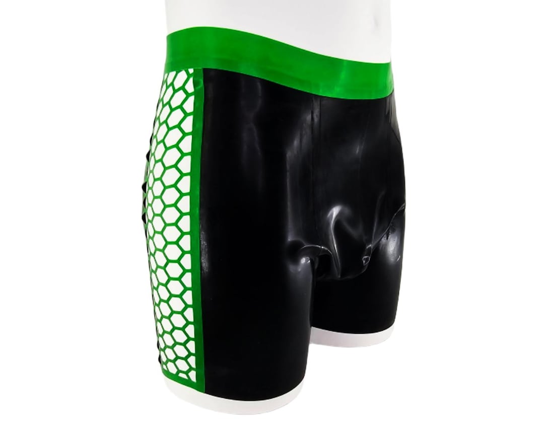 Men's Boxer Shorts With Lasercut Hexagon Panels - Etsy