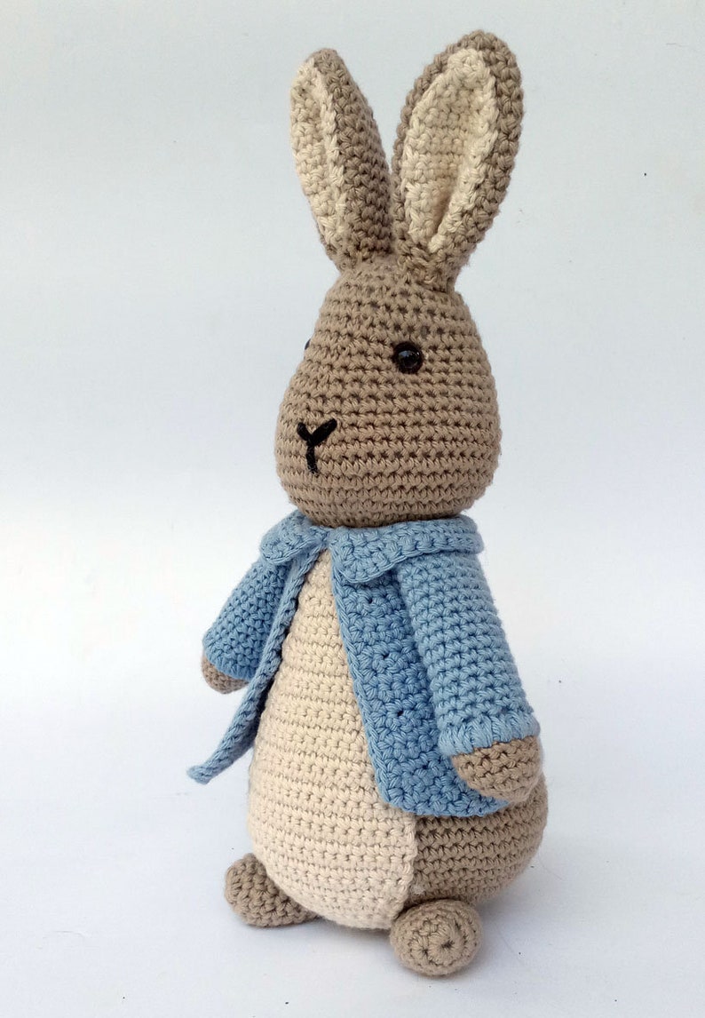 Rabbit Crochet Pattern PDF Small - Etsy