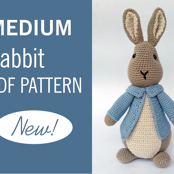 Crochet Pattern for Rabbit - Etsy