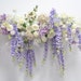 Purple Wisteria Wedding Archway Flower Artificial/ Lavender Hanging ...