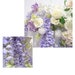 Purple Wisteria Wedding Archway Flower Artificial/ Lavender Hanging ...