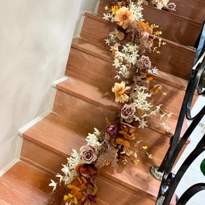 Autumn Rust Orange Wedding Garland 1.0 or 2.0 Meters/ Rust Orange Arch ...