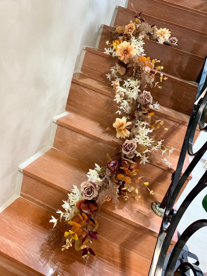 Autumn Rust Orange Wedding Garland 1.0 or 2.0 Meters/ Rust - Etsy