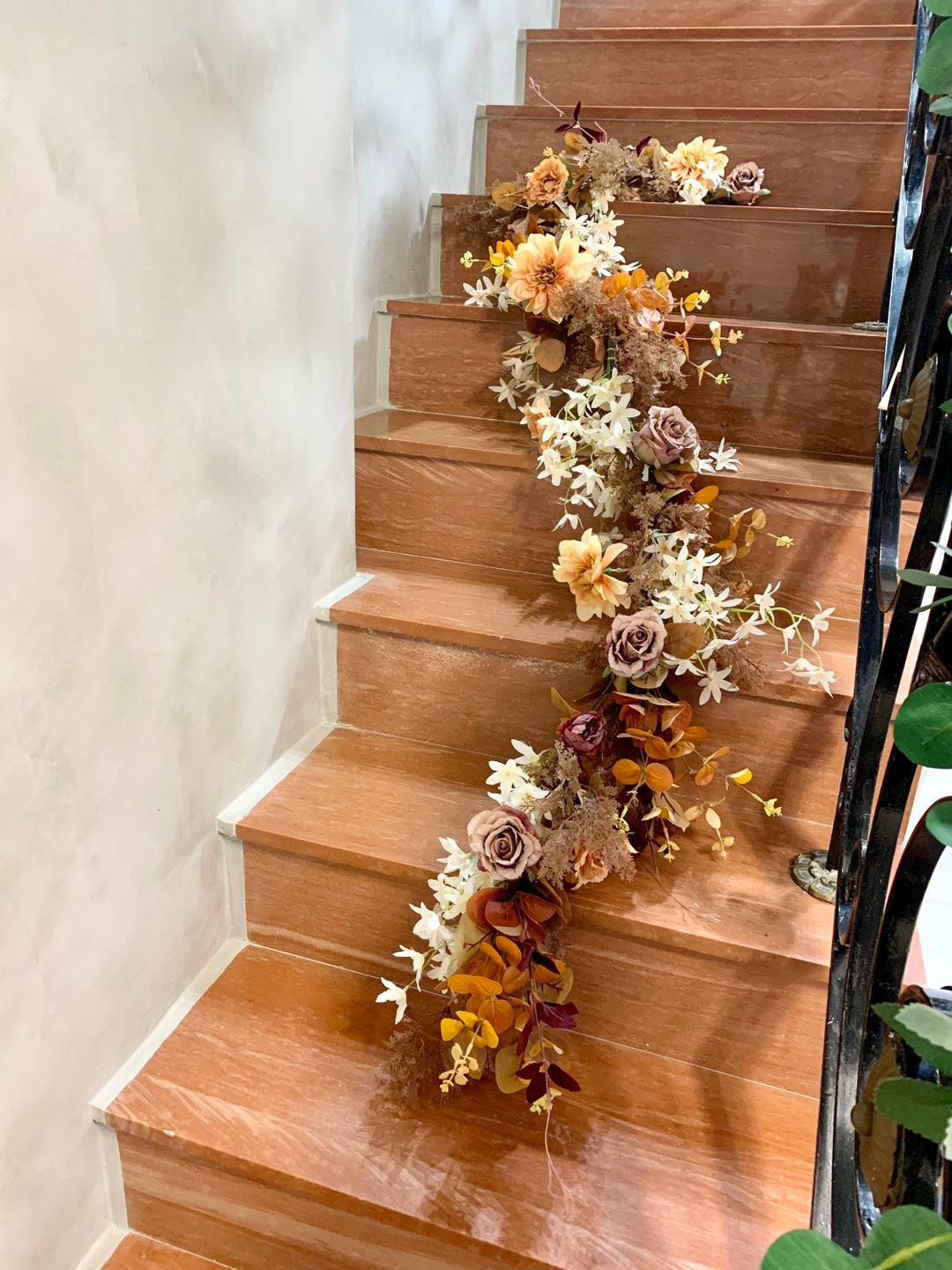 Autumn Rust Orange Wedding Garland 1.0 or 2.0 Meters/ Rust - Etsy