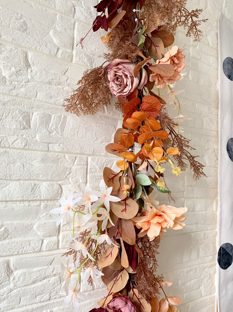 Autumn Rust Orange Wedding Garland 1.0 or 2.0 Meters/ Rust - Etsy