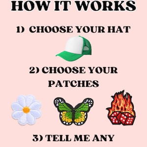 Personalized Custom Trucker Hat, Make Your Own Trucker Hat, Customize A ...