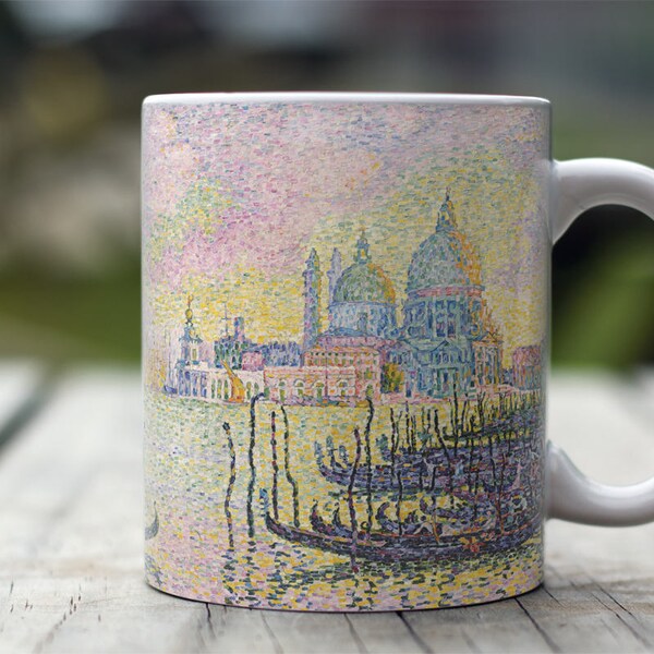 Paul Signac, portrait of Félix Fénéon. 11 Oz Ceramic Coffee Mug. - Etsy
