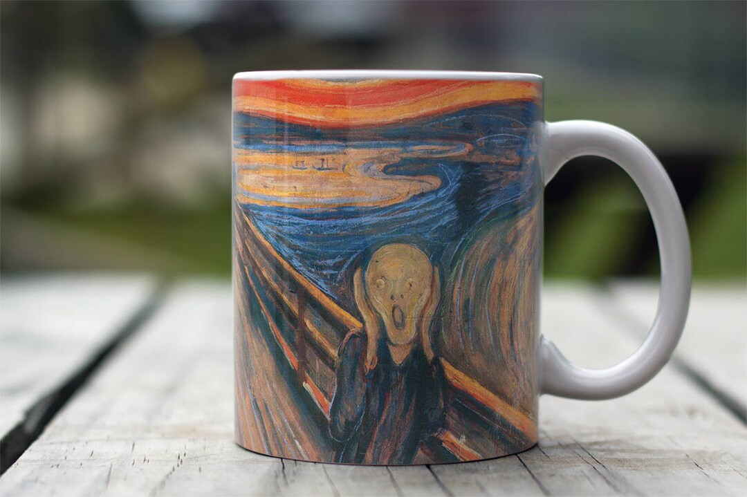 Edvard Munch, "the Scream". 11 Oz Ceramic Coffee Mug. - Etsy