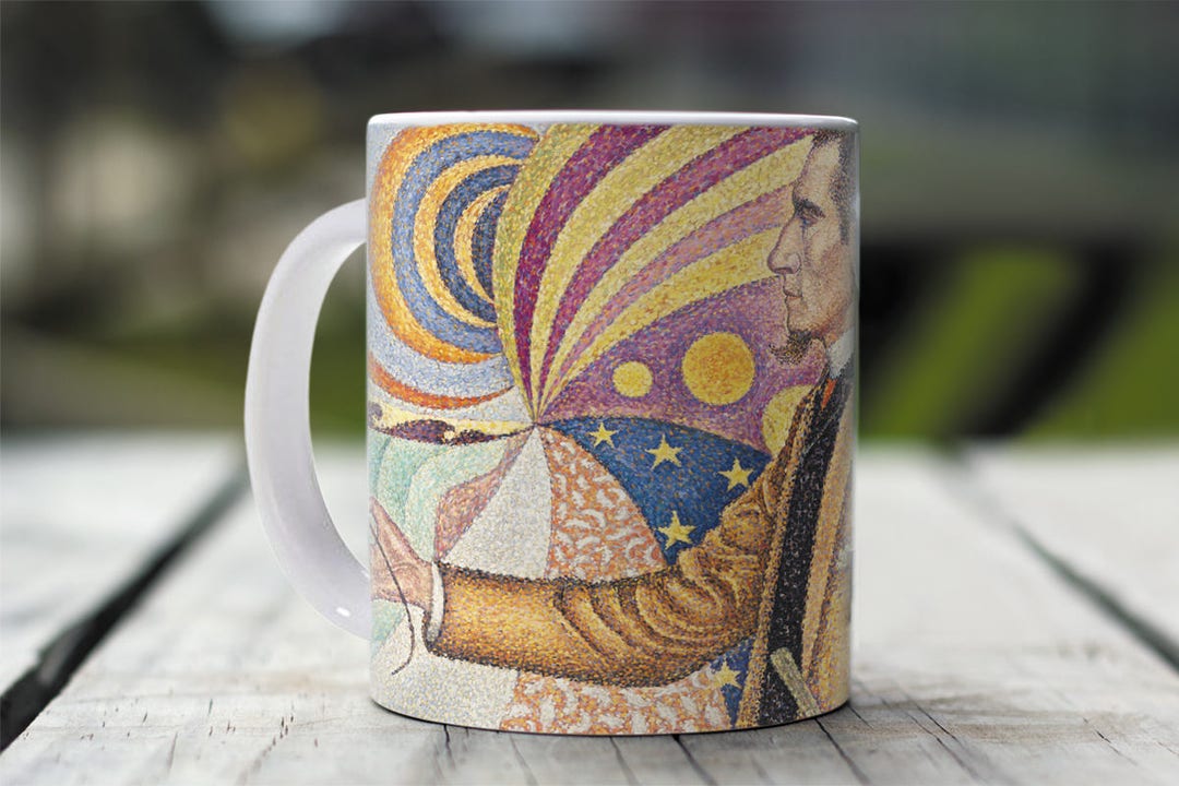 Paul Signac, "portrait of Félix Fénéon". 11 Oz Ceramic Coffee Mug. - Etsy