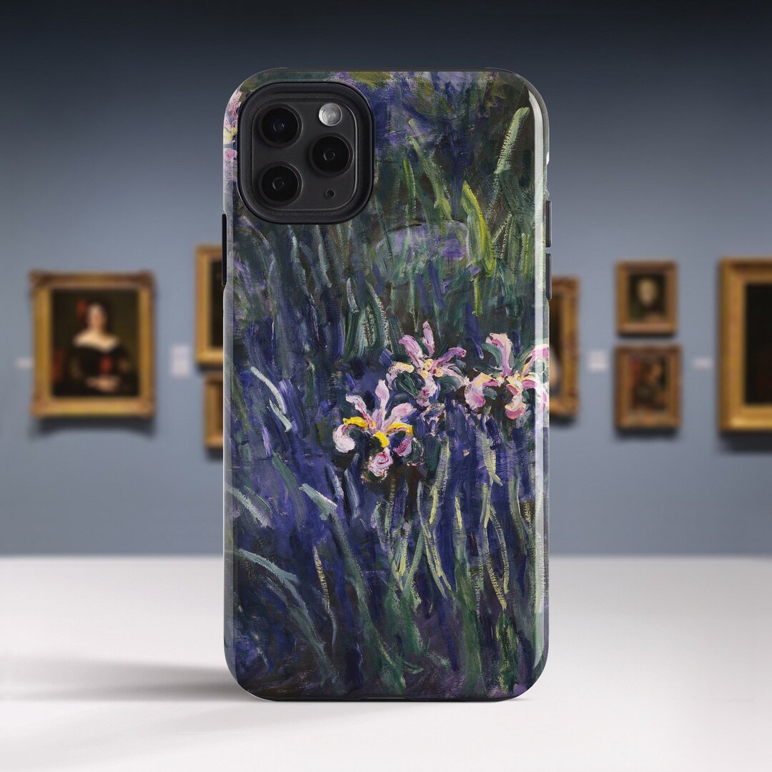 Claude Monet "irises" iPhone 14 Plus Case iPhone 13 Case iPhone Xr Case ...
