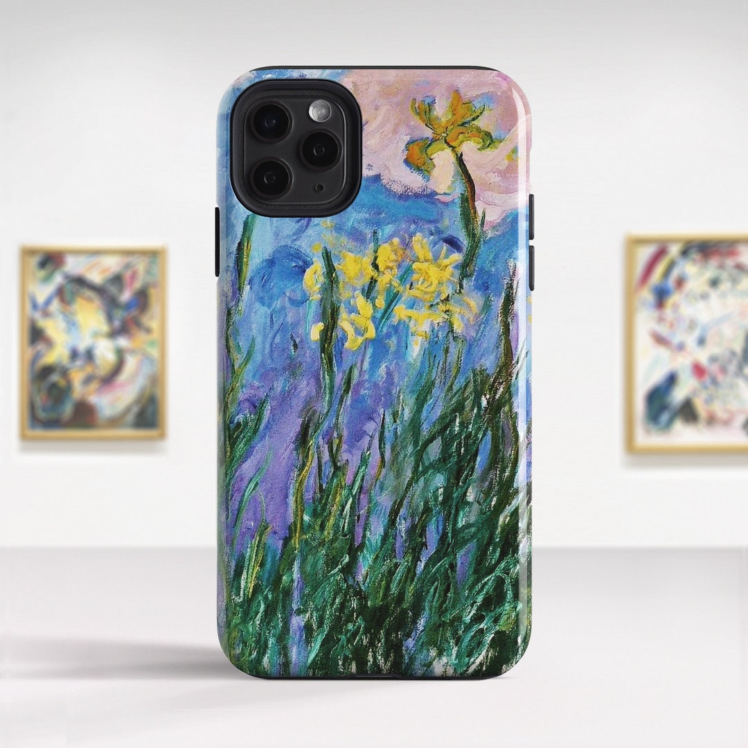 Claude Monet iris Jaunes iPhone 14 Case iPhone 15 Pro Case iPhone 13 ...