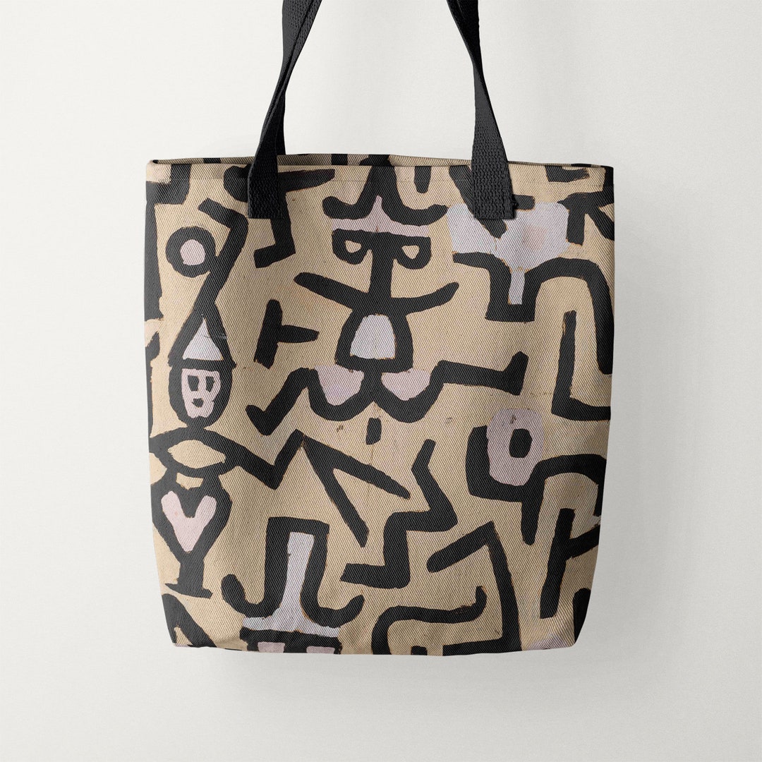 Paul Klee comedians' Handbill Tote Bag With Abstract Art Aesthetic Tote ...