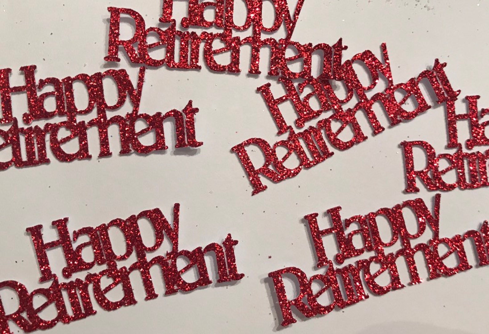 Happy Retirement Confetti, Table Scatter, 50 Pieces - Etsy