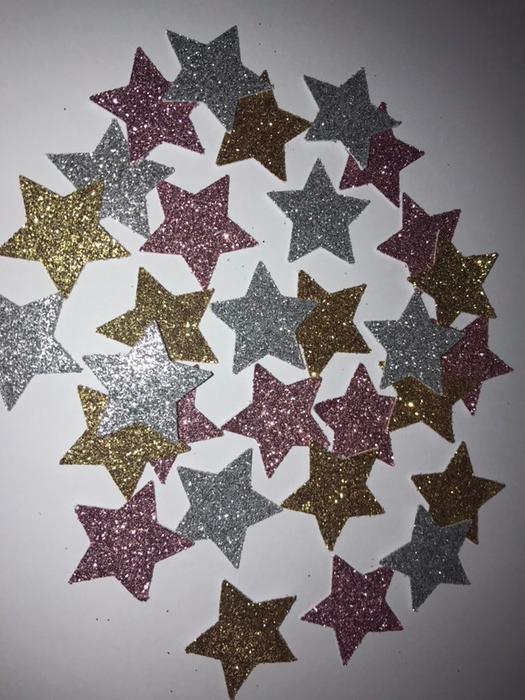 Star Confetti Glitter Table Scatter 50 Pieces Birthday Party Baby ...