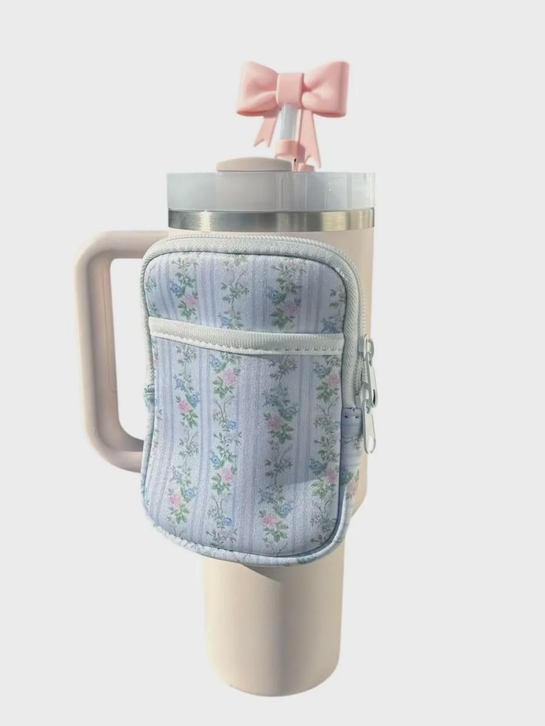 Floral Tumbler Pouch/tumbler Wallet/cup Accessories/tumbler Bag - Etsy