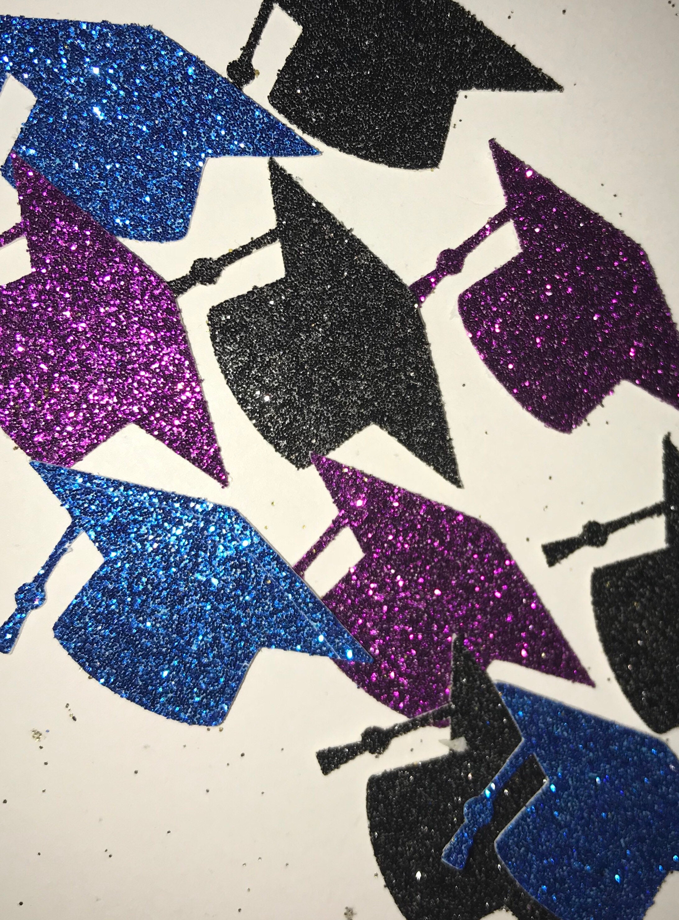 Graduation Confetti-glitter-personalized Die Cuts Graduation - Etsy