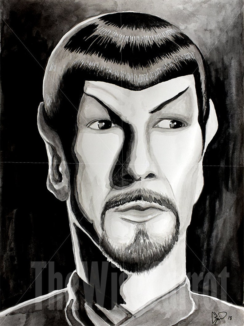 Looking for a picture of "Evil" Spock : r/Treknobabble