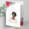 Spring Floral Funeral Program Template, Colorful Celebration of Life ...
