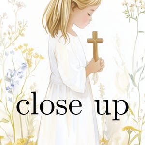First Holy Communion Editable Bookmark Template for Girl, Prayer Card ...