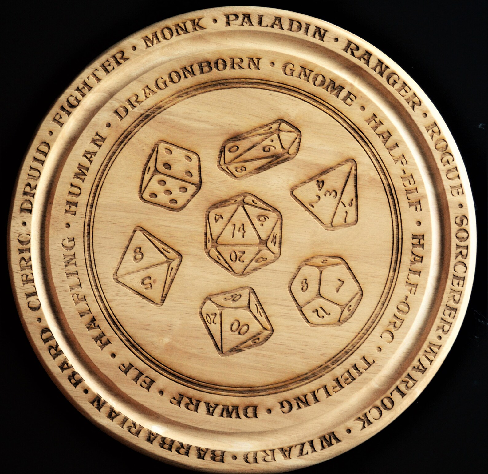 Dungeons and Dragons Inspired Pizza/bread Kitchen Board - Etsy