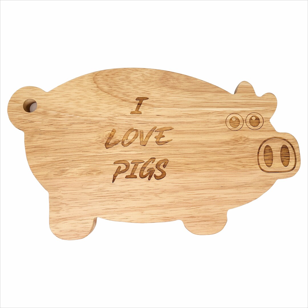 Pig Shaped Kitchen Board - Etsy