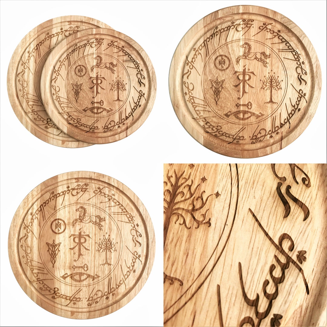Fantasy Symbols Inspired Pizza/bread Board Gift - Etsy