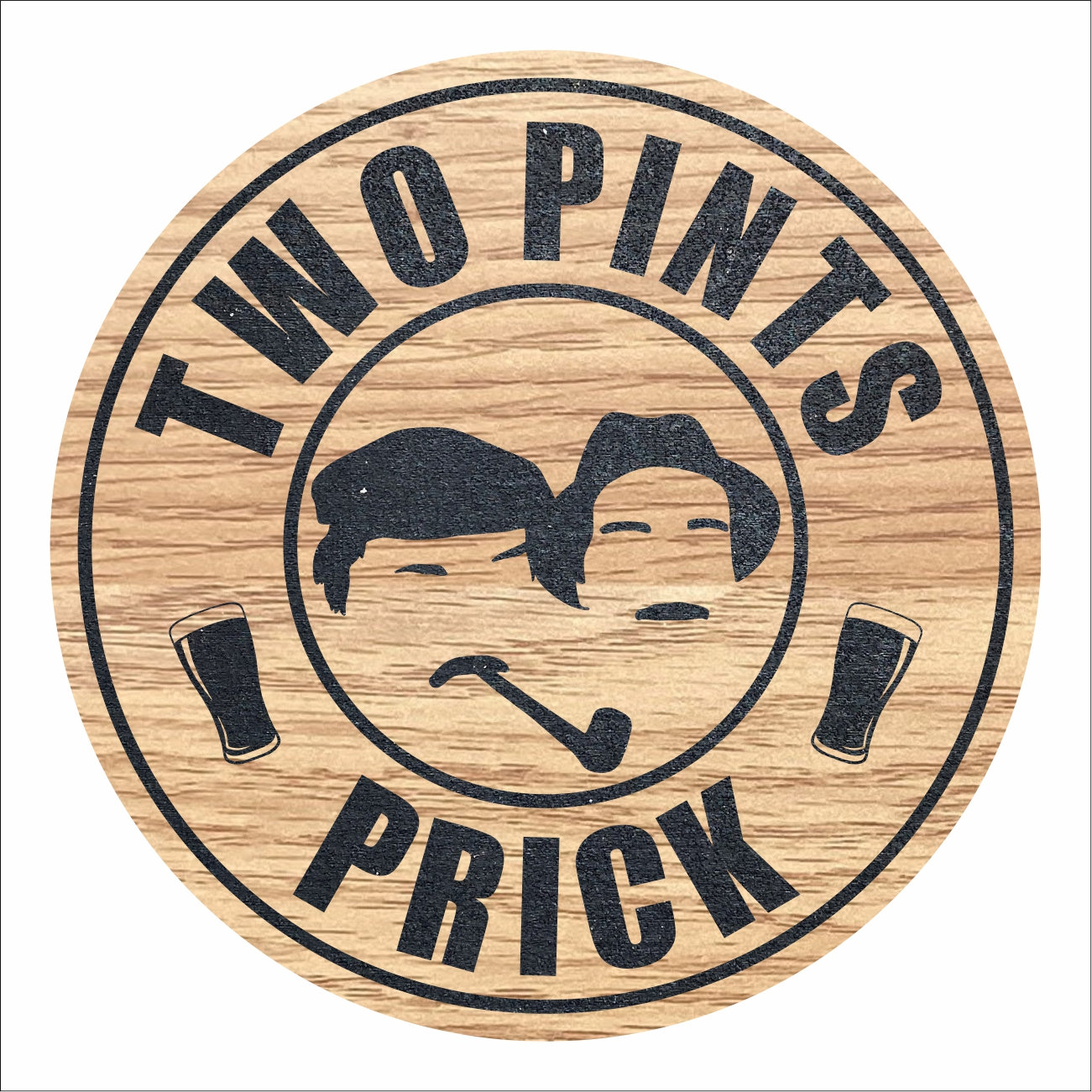 Still Game Inspired Coasters Two Pints Prick Spooky Bitch - Etsy UK