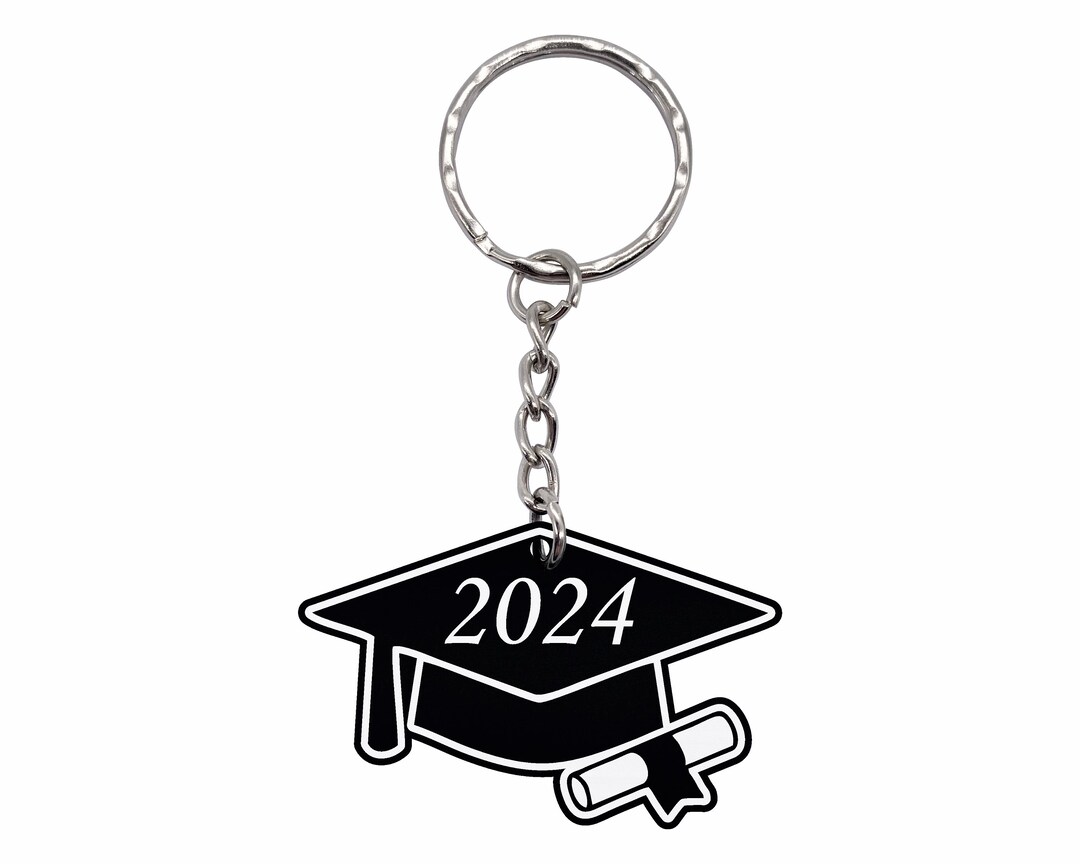 Graduation Cap Key Ring - Etsy