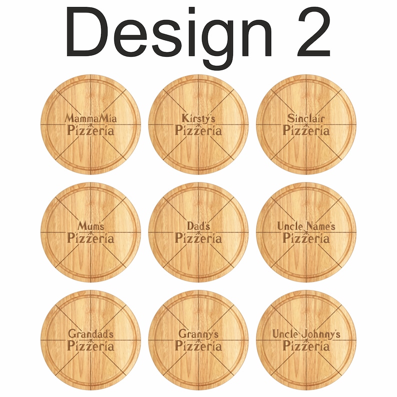 Personalised Pizzeria Pizza Chopping Cutting Slicing Board - Etsy