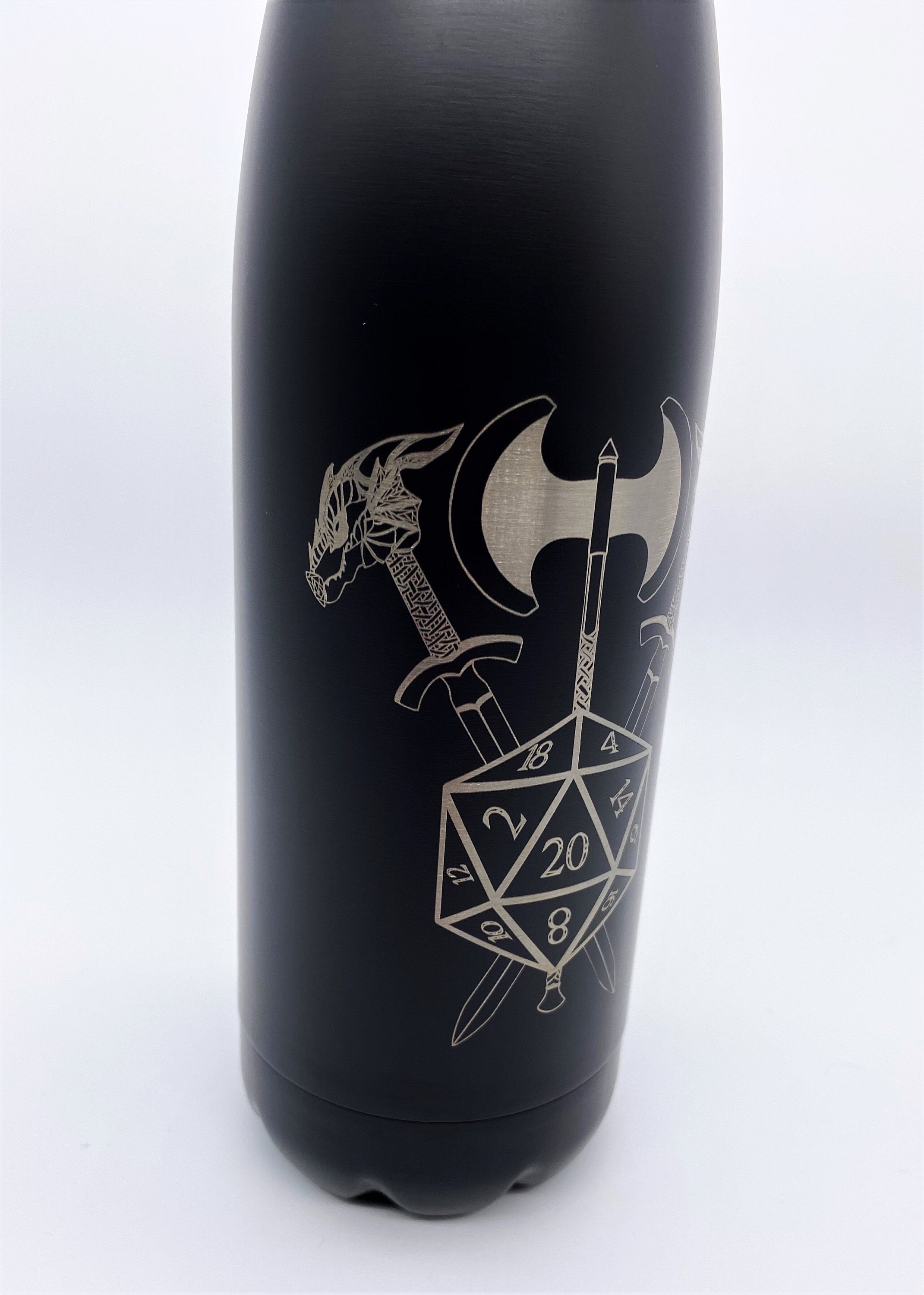 Dungeons and Dragons Inspired Hydration Flask - Etsy UK
