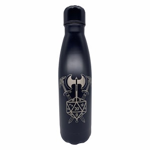 Dungeons and Dragons Inspired Hydration Flask - Etsy UK