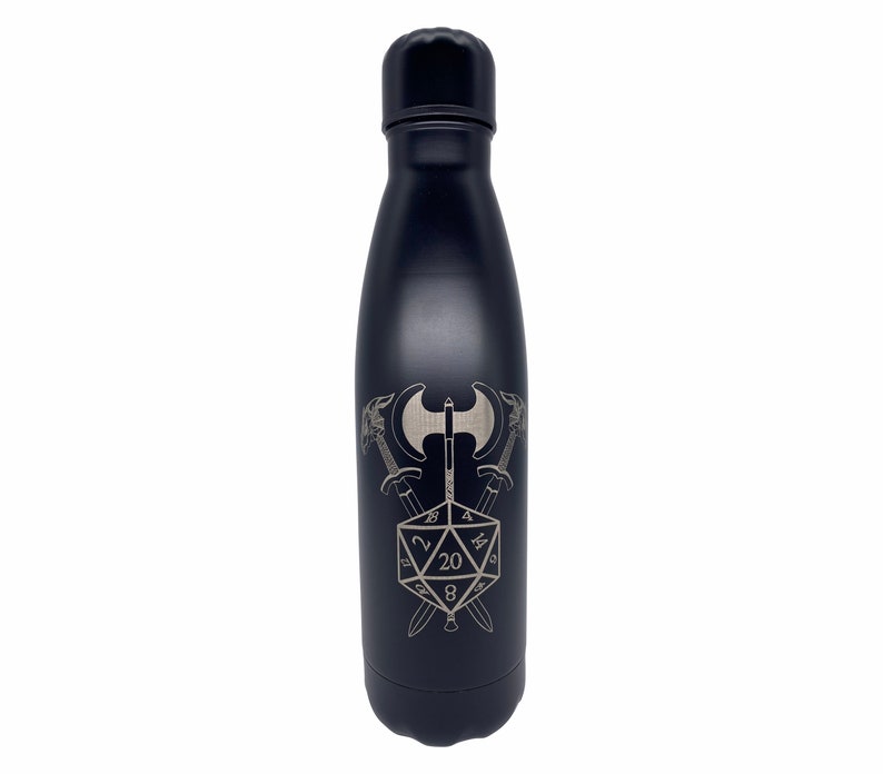 Dungeons and Dragons Inspired Hydration Flask - Etsy UK