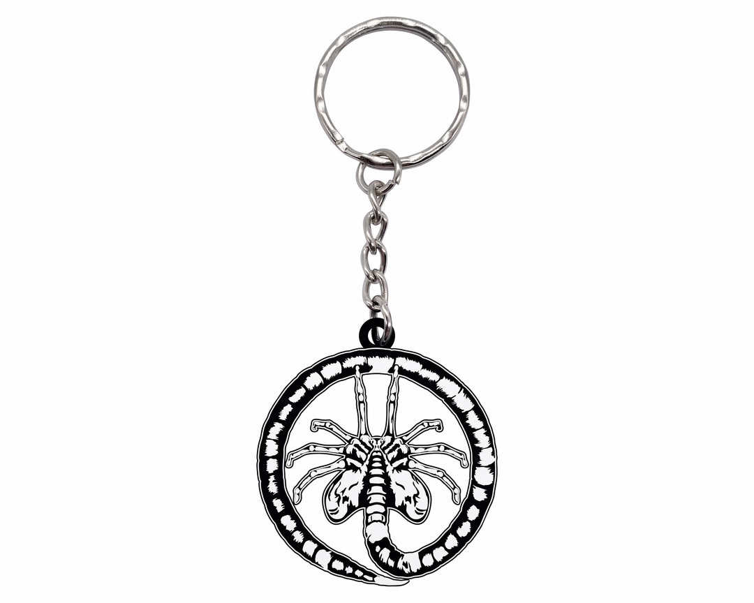 Facehugger Key Ring Black Alien Xenomorph - Etsy