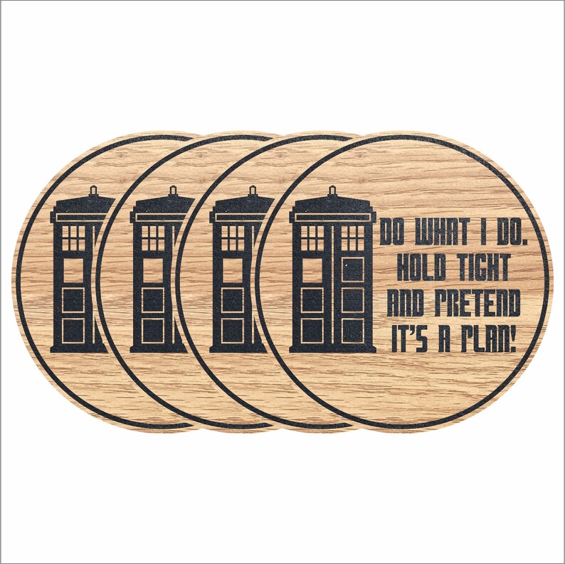 Doctor Who Inspired Coasters - Etsy UK