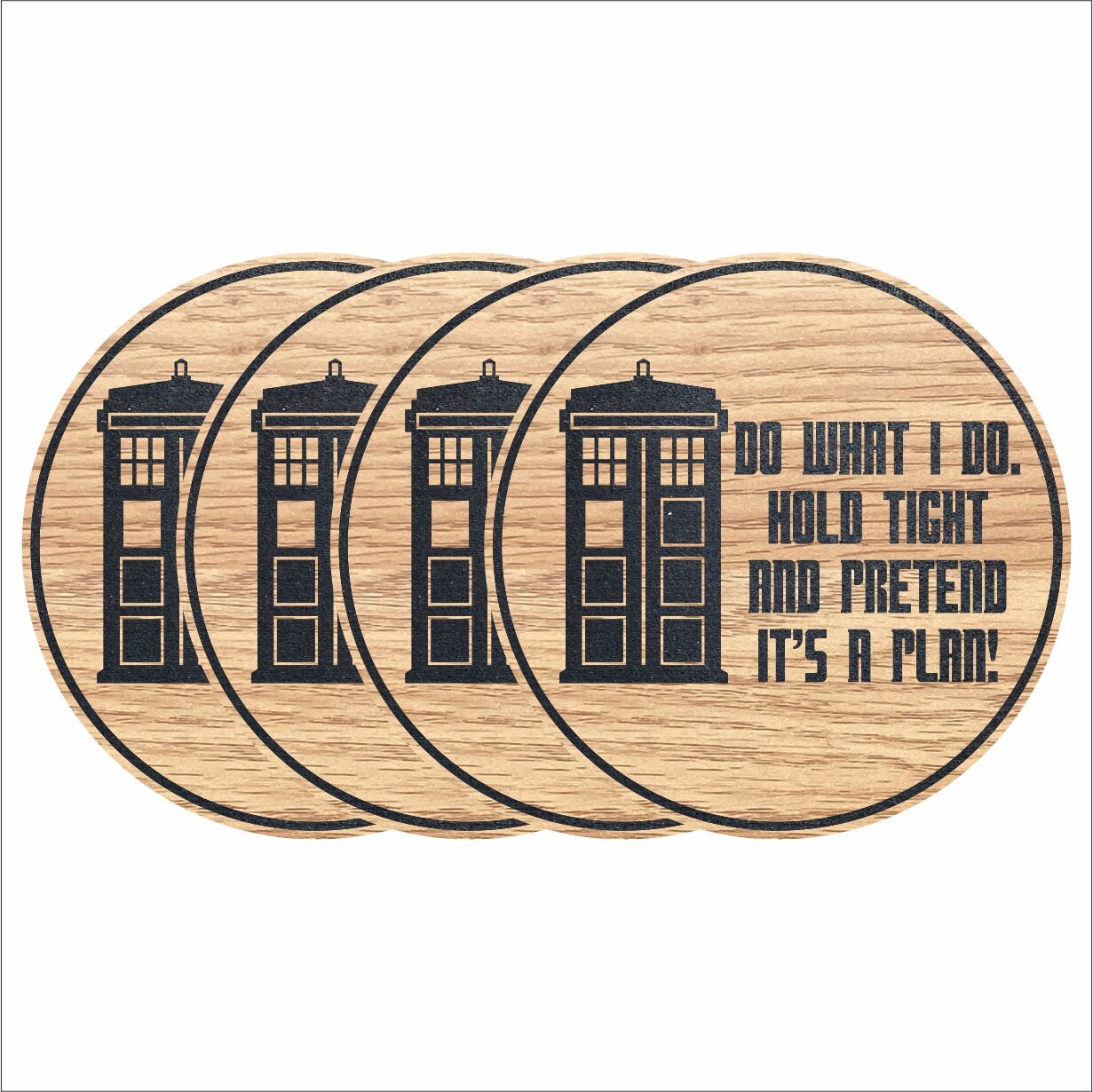 Doctor Who Inspired Coasters - Etsy UK