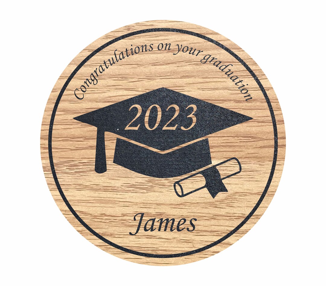 Graduation Personalised Coaster - Etsy