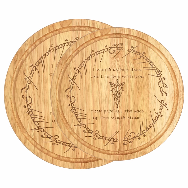 Elven Fantasy Lifetime Inspired Pizza/bread Board - Etsy