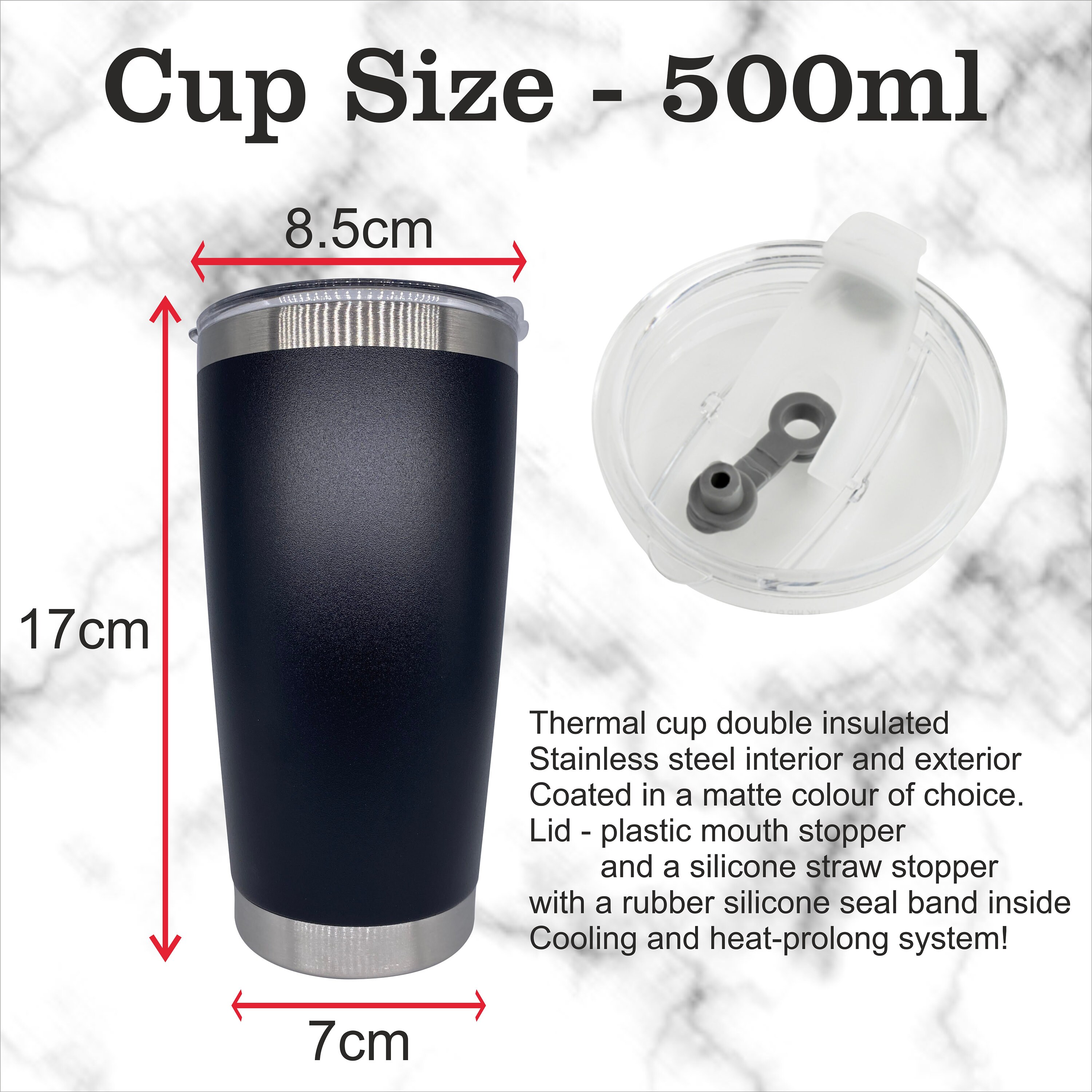 Peaky Blinders Travel Thermal Cup 500ml 340ml by Order of The - Etsy