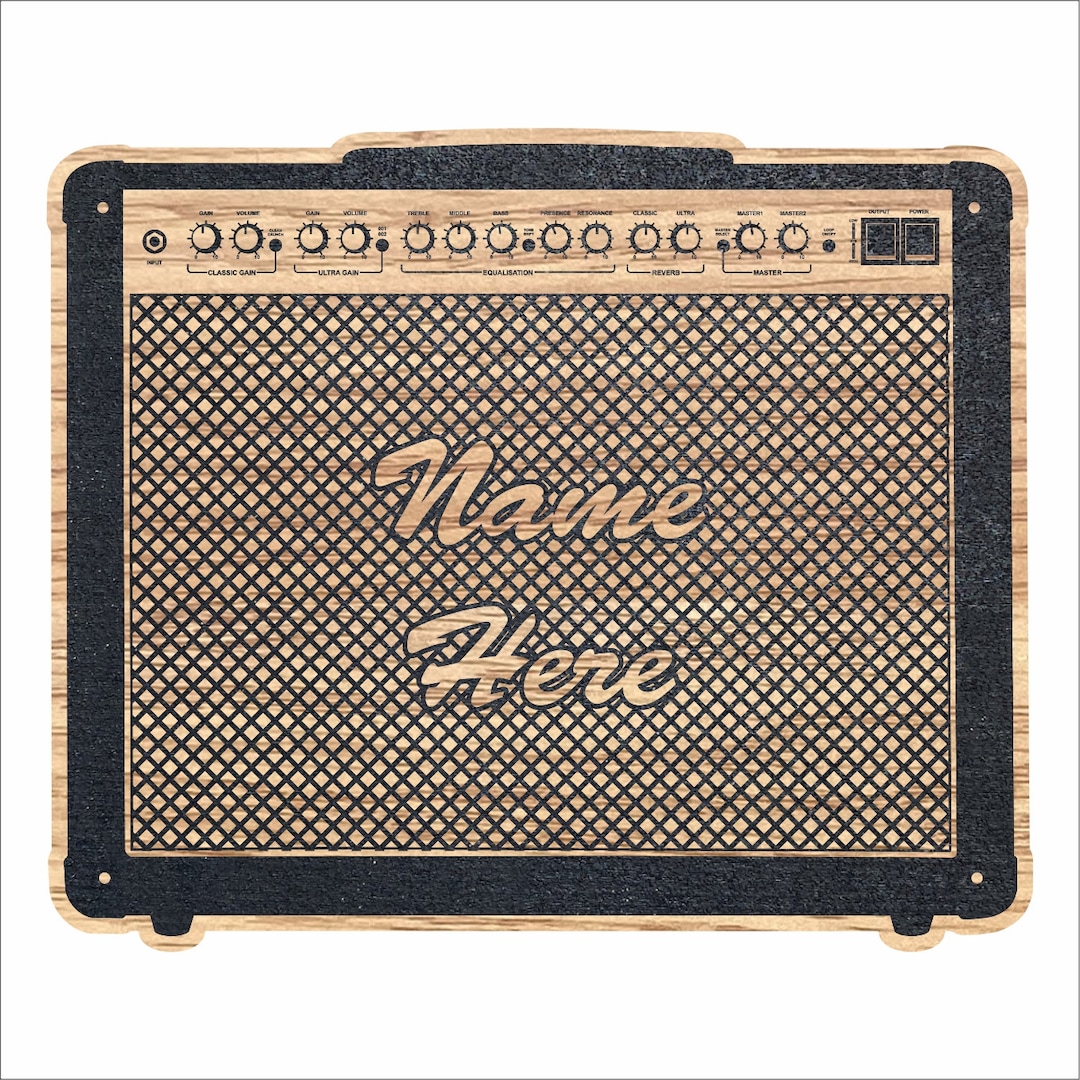 Guitar Amp Personalised Gift - Etsy