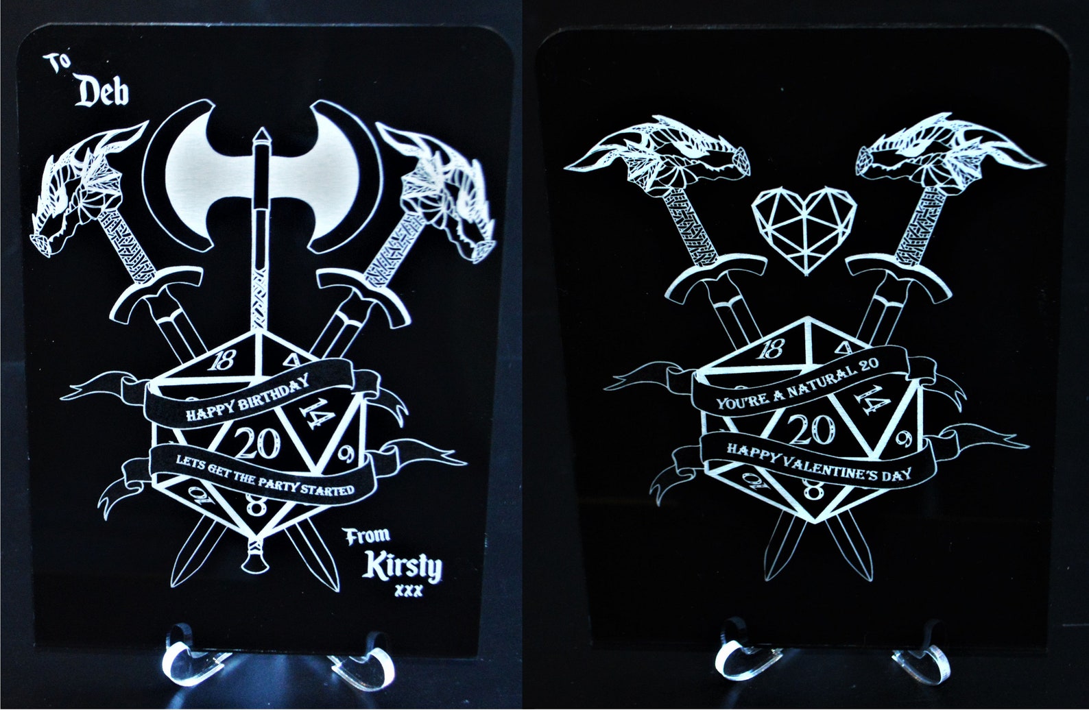 Dungeons and Dragons Card - Etsy UK