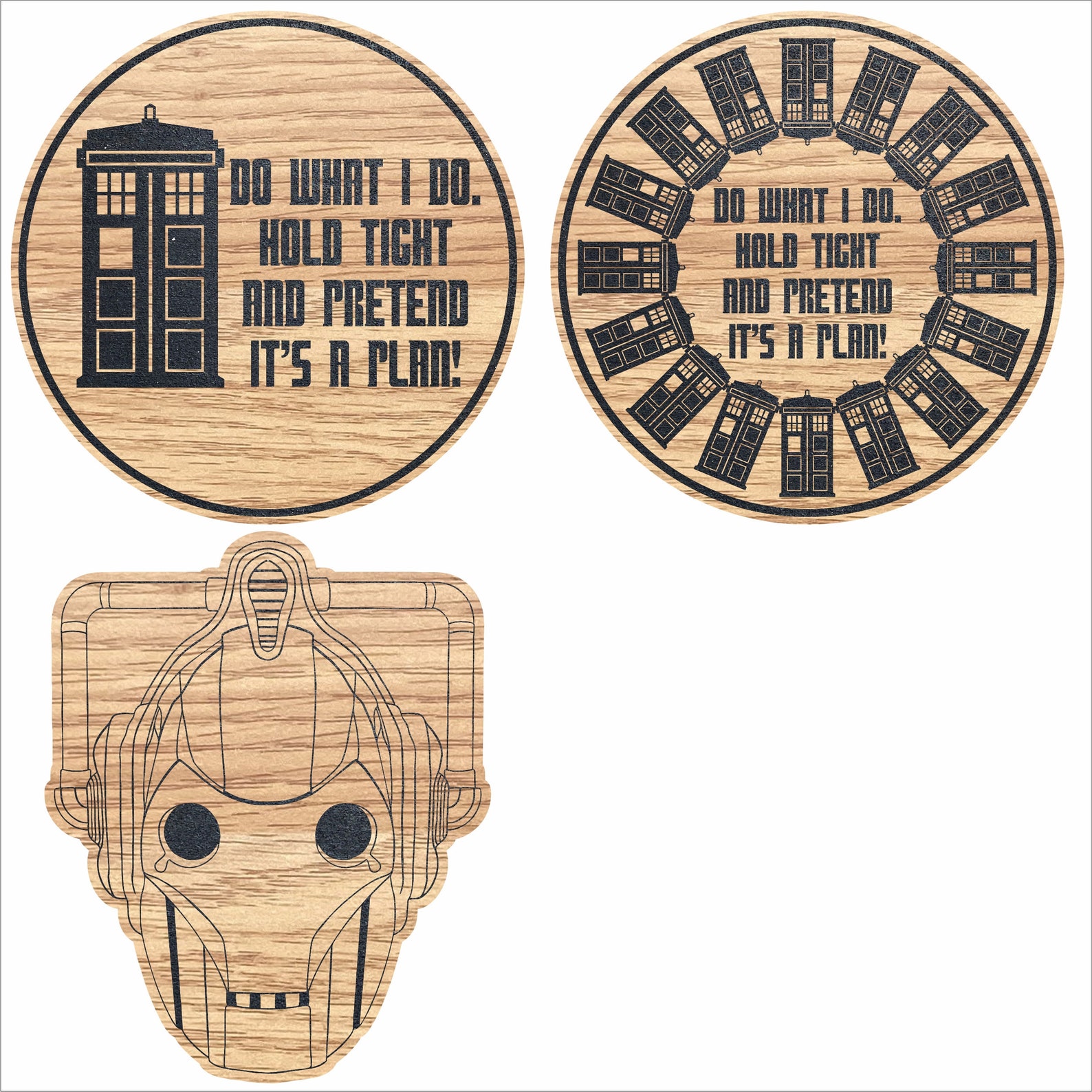Doctor Who Inspired Coasters - Etsy UK