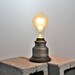The Edison Light & Base - Etsy