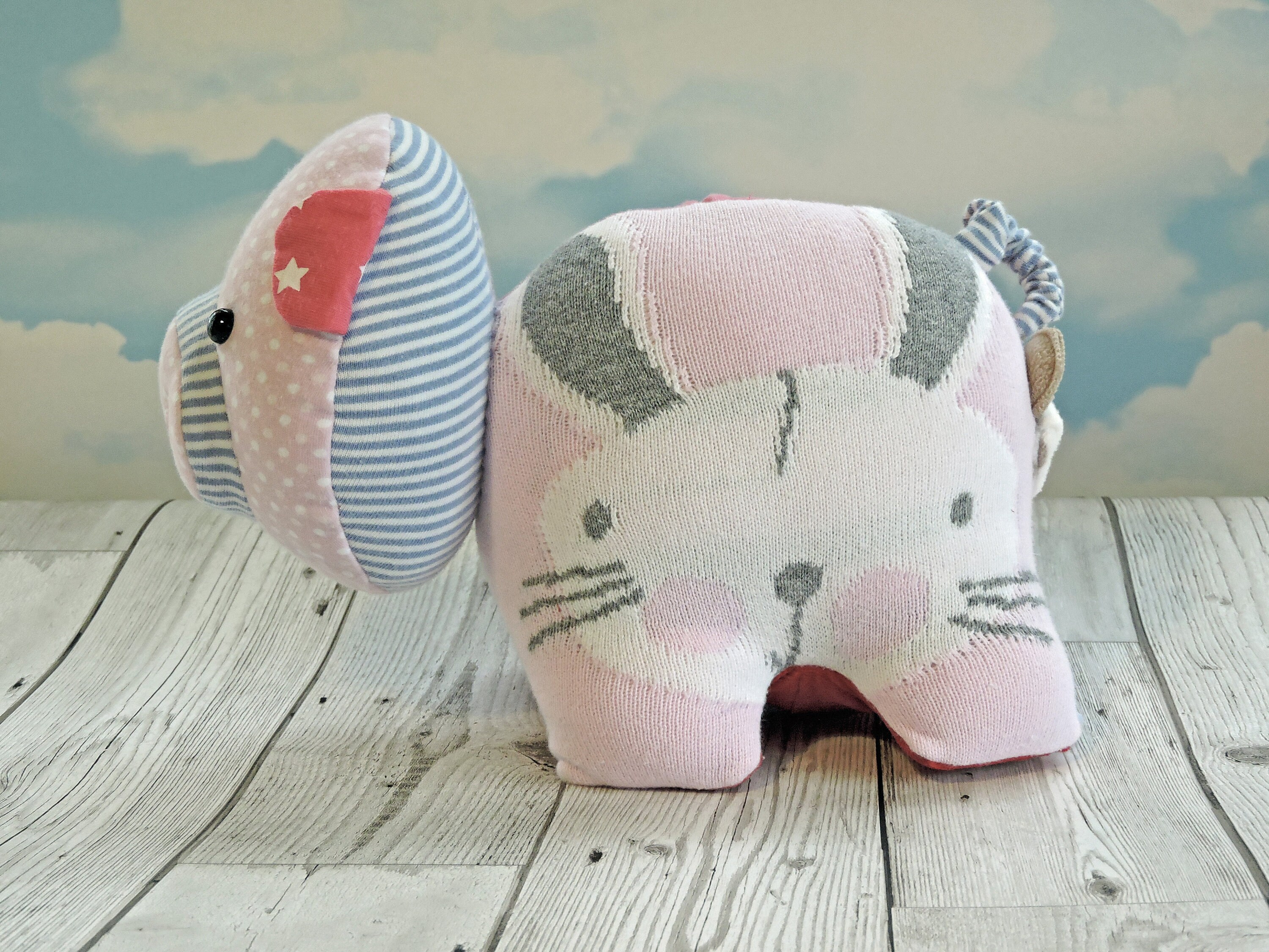 Pig Keepsake Made From Baby Clothes, Pig Keepsake, Baby Clothes Pig ...