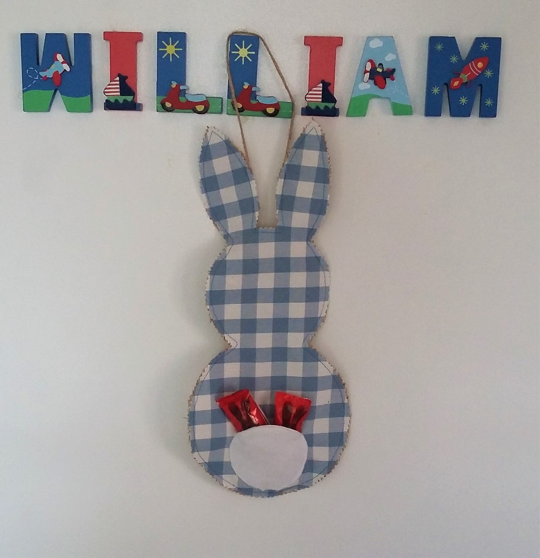 Easter Bunny Rabbit Decoration Easter Decoration Child's - Etsy