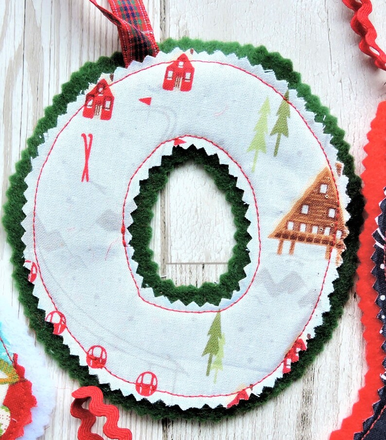 Christmas Letter Decorations, Personalised Christmas Decorations, Xmas ...