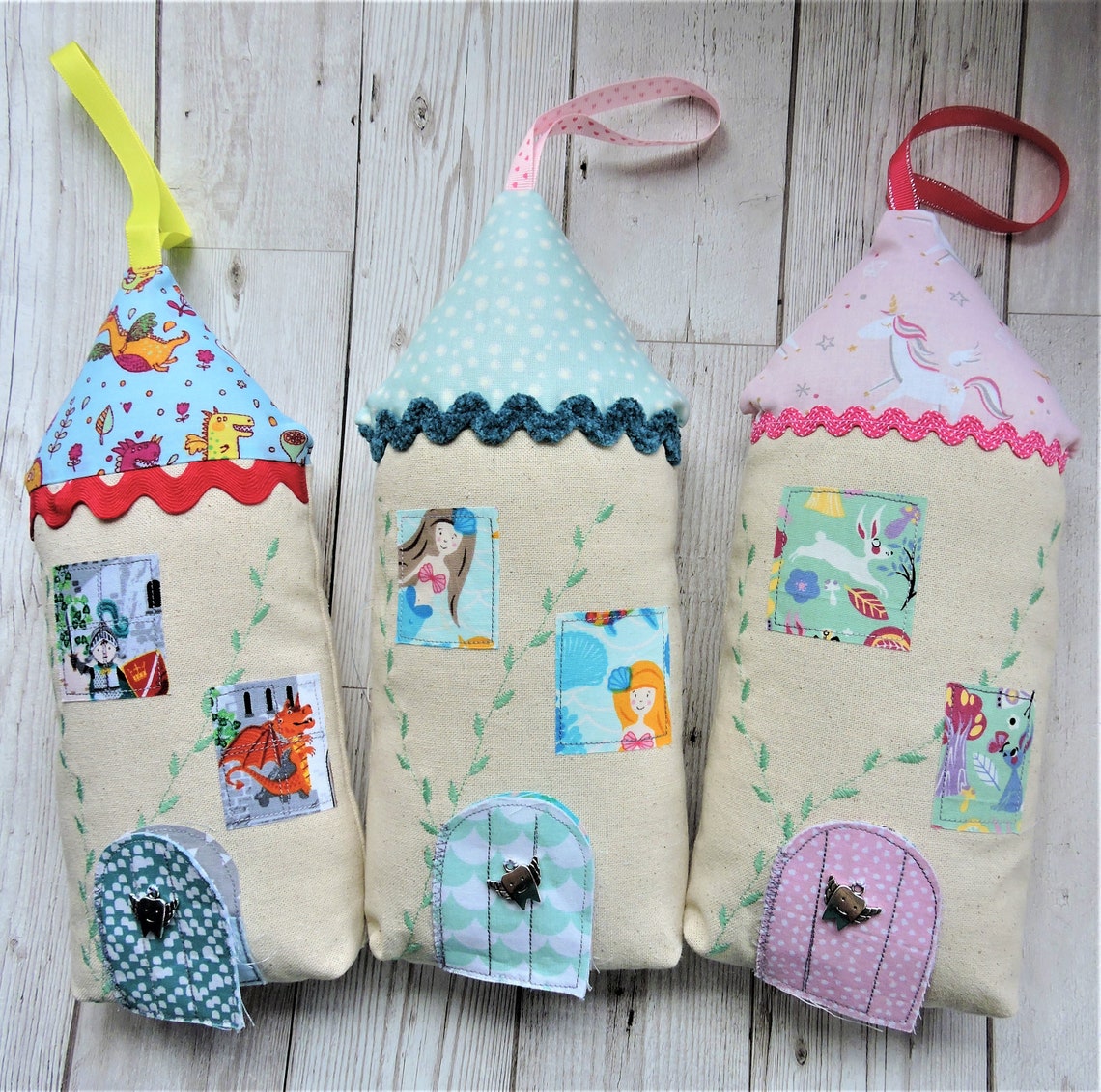 Tooth Fairy Gift, Tooth Fairy Tower, Tooth Fairy Door Hanger, Tooth ...