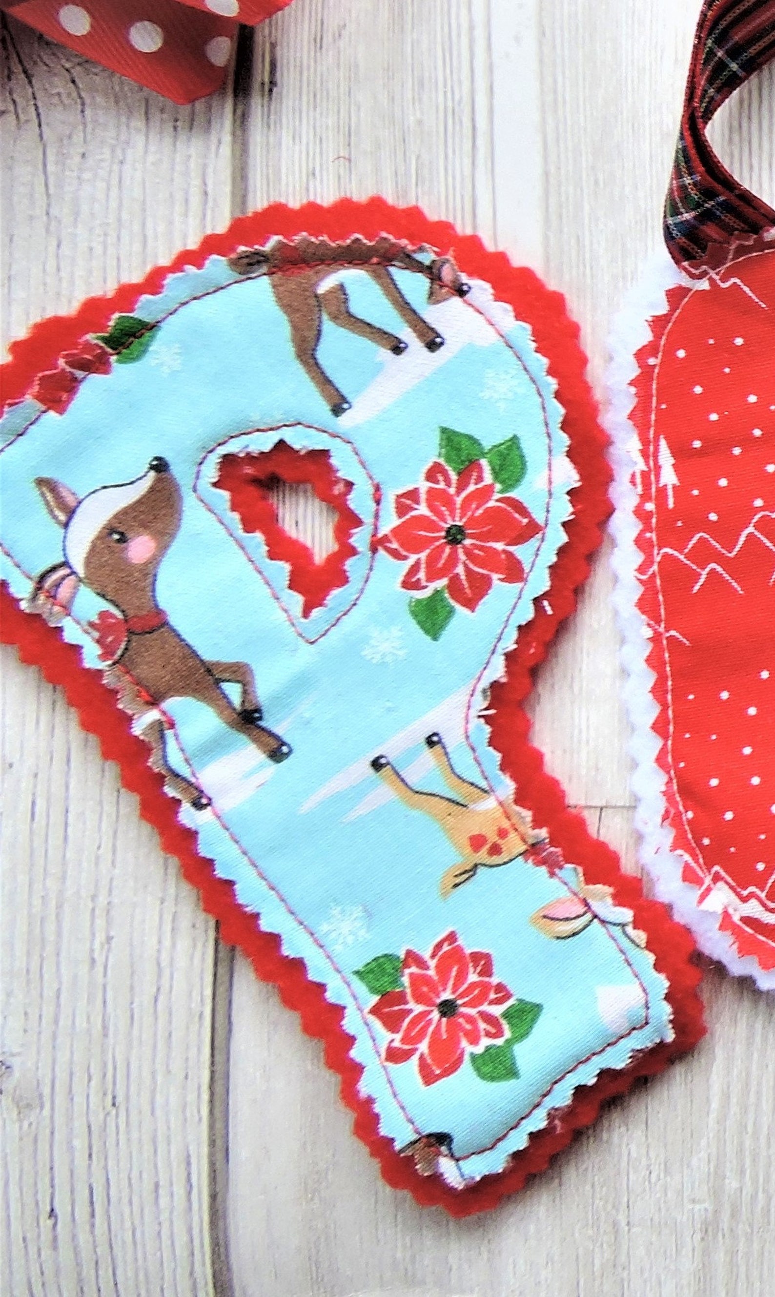 Christmas Letter Decorations, Personalised Christmas Decorations, Xmas ...