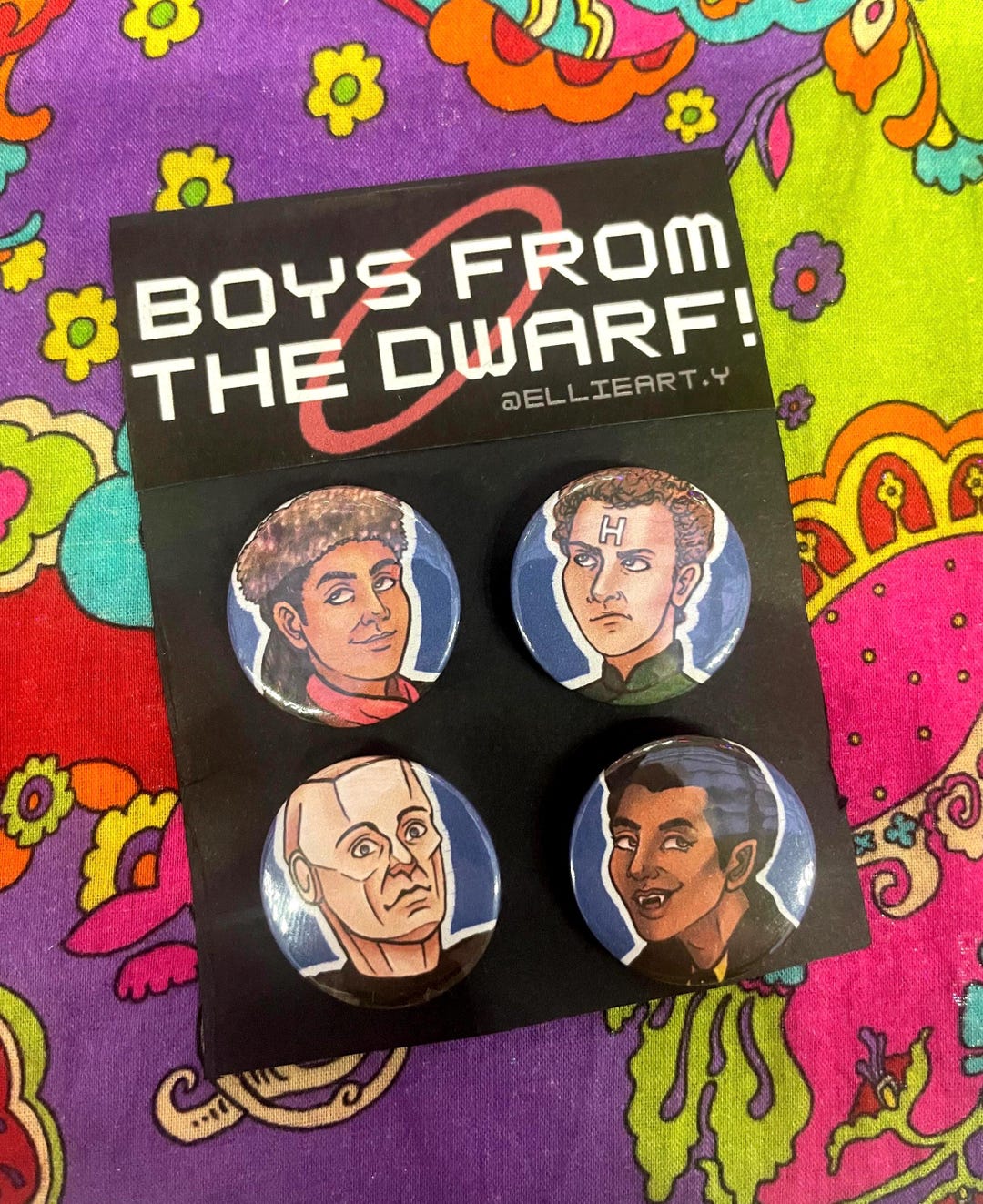 Boys From the Dwarf Inspired 25mm Badges (set/pack) - Etsy
