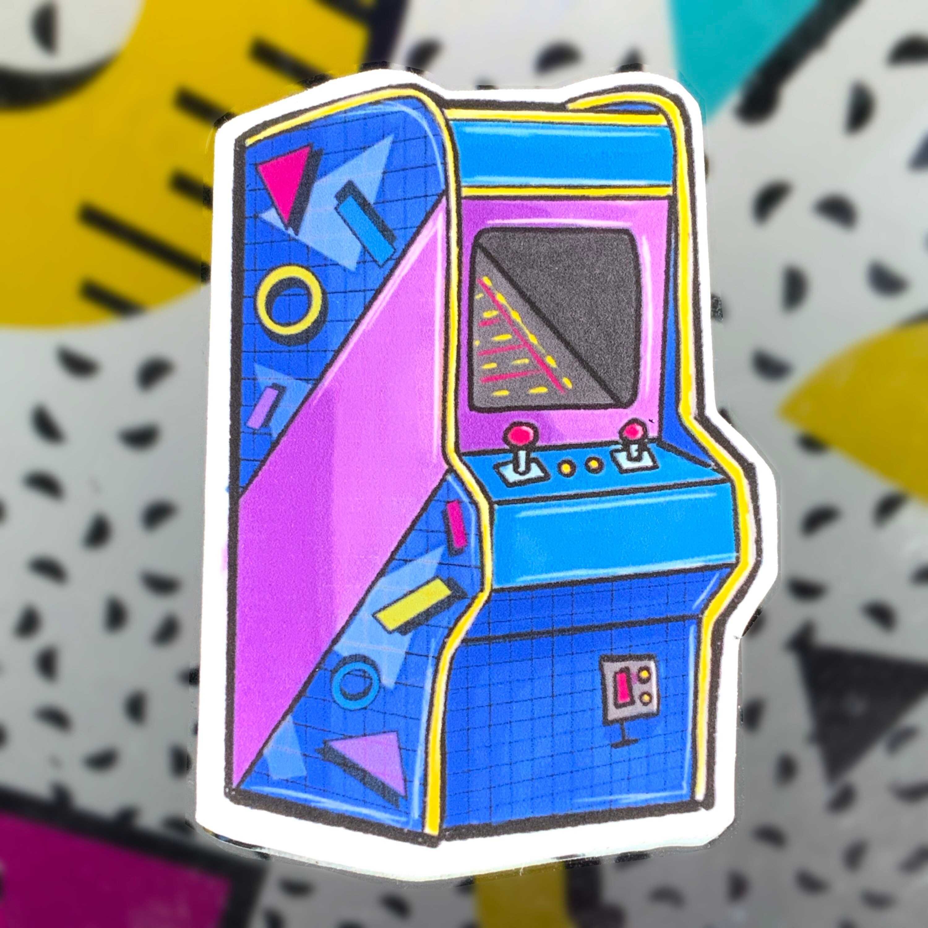 Funky 80s Sticker Pack | Etsy