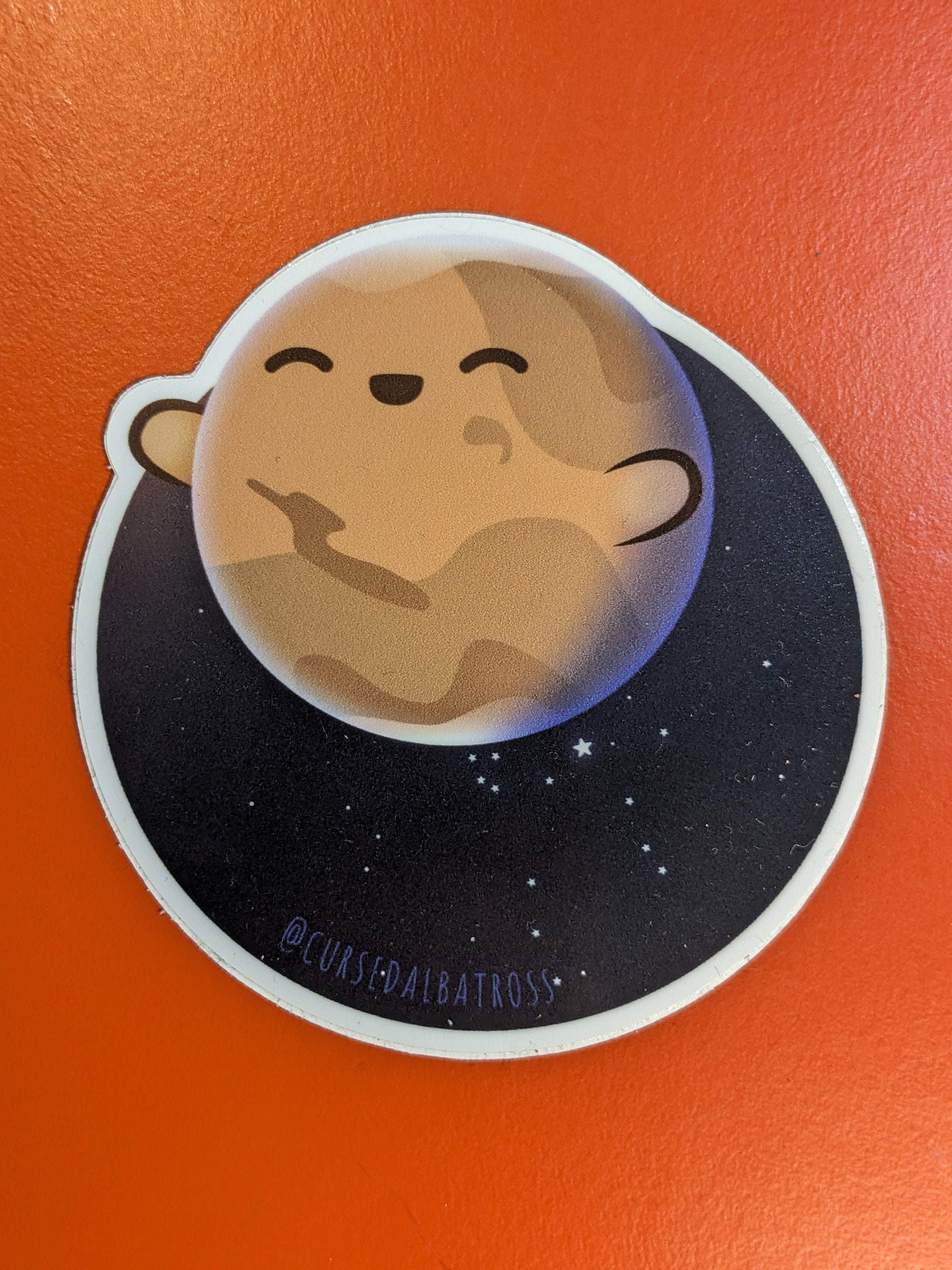 Mars Stickers - Astronomy — Saving Throw Pillows